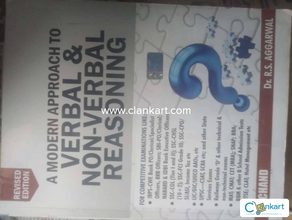 Buy 'A Modern Approach To Verbal & Non-Verbal Reasoning' Book In ...