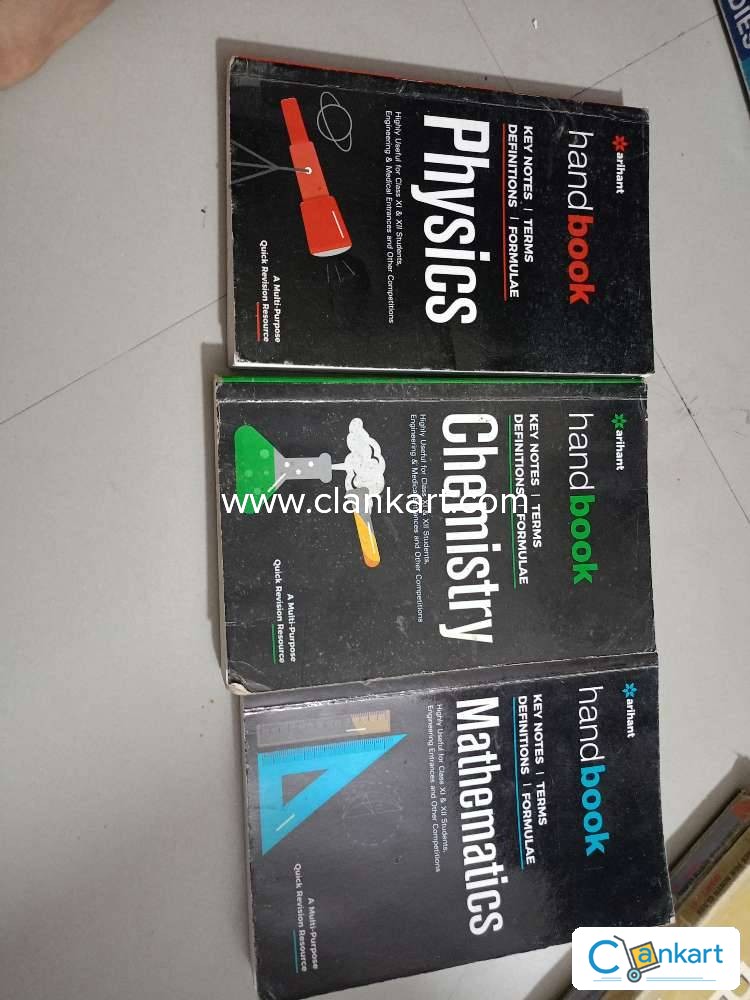 Buy 'Arihant Handbook Math Physics Chemistry' Book In Excellent ...