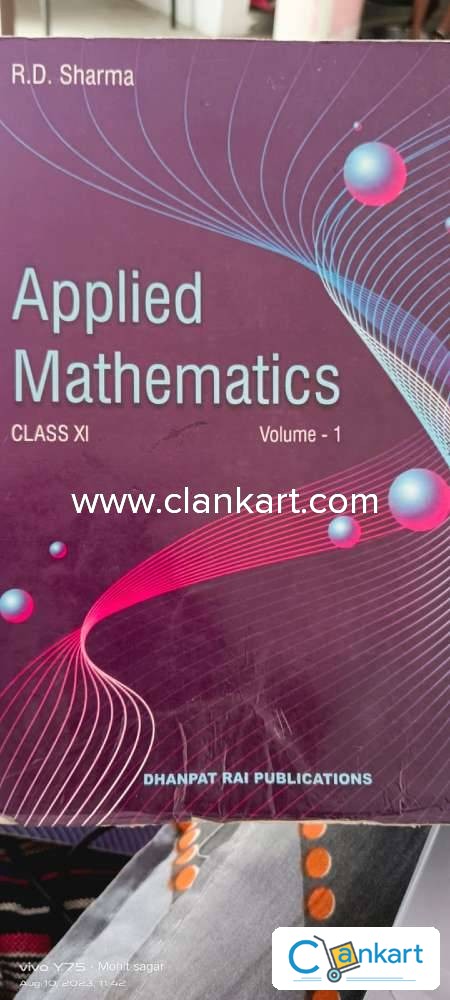 Class 11 RD Sharma APPLIED MATHEMATICS Vol 2023-2024 PDF, 48% OFF Class 11 RD Sharma APPLIED MATHEMATICS Vol 2023-2024 PDF, 48% OFF