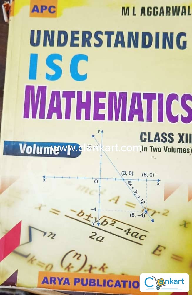 Buy 'Understanding I.S.C. Mathematics Class- XII (2 Vol Set)' Book In ...