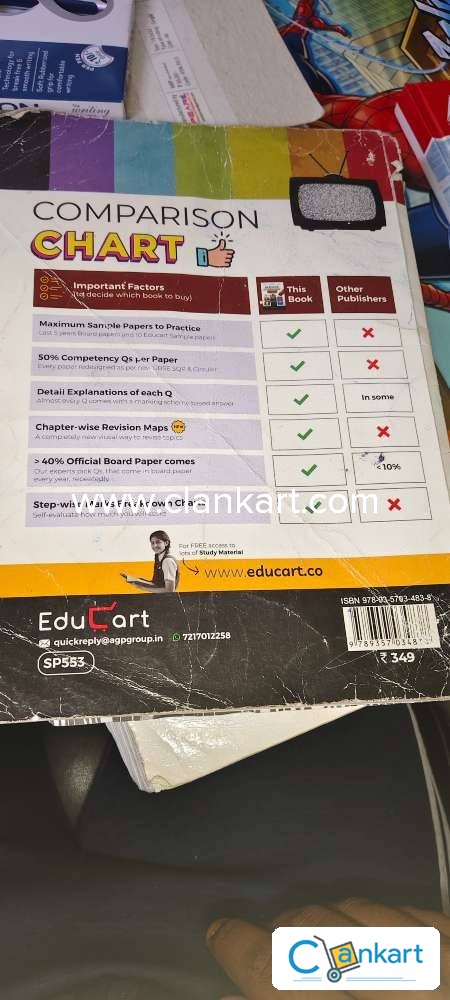 Buy 'EDUCART Question Bank Science' Book In Good Condition At Clankart.com