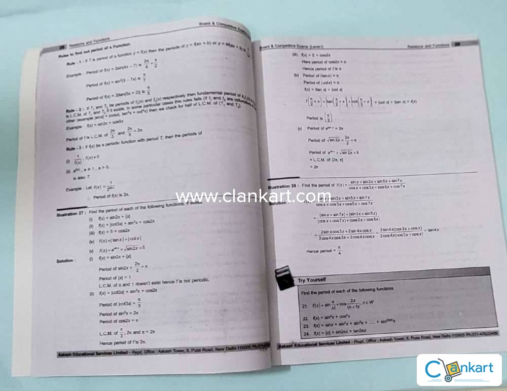 Buy 'Advanced Problems In Mathematics For JEE (Main & Advanced) By ...