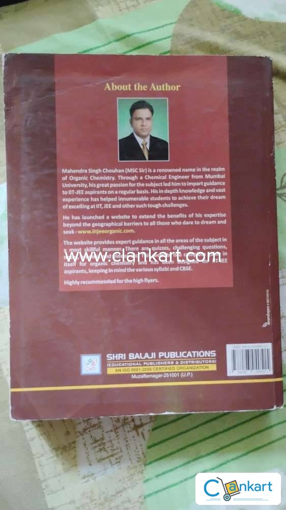 Buy 'ms Chauhan Organic Chemistry For Jee' Book In Good Condition At ...