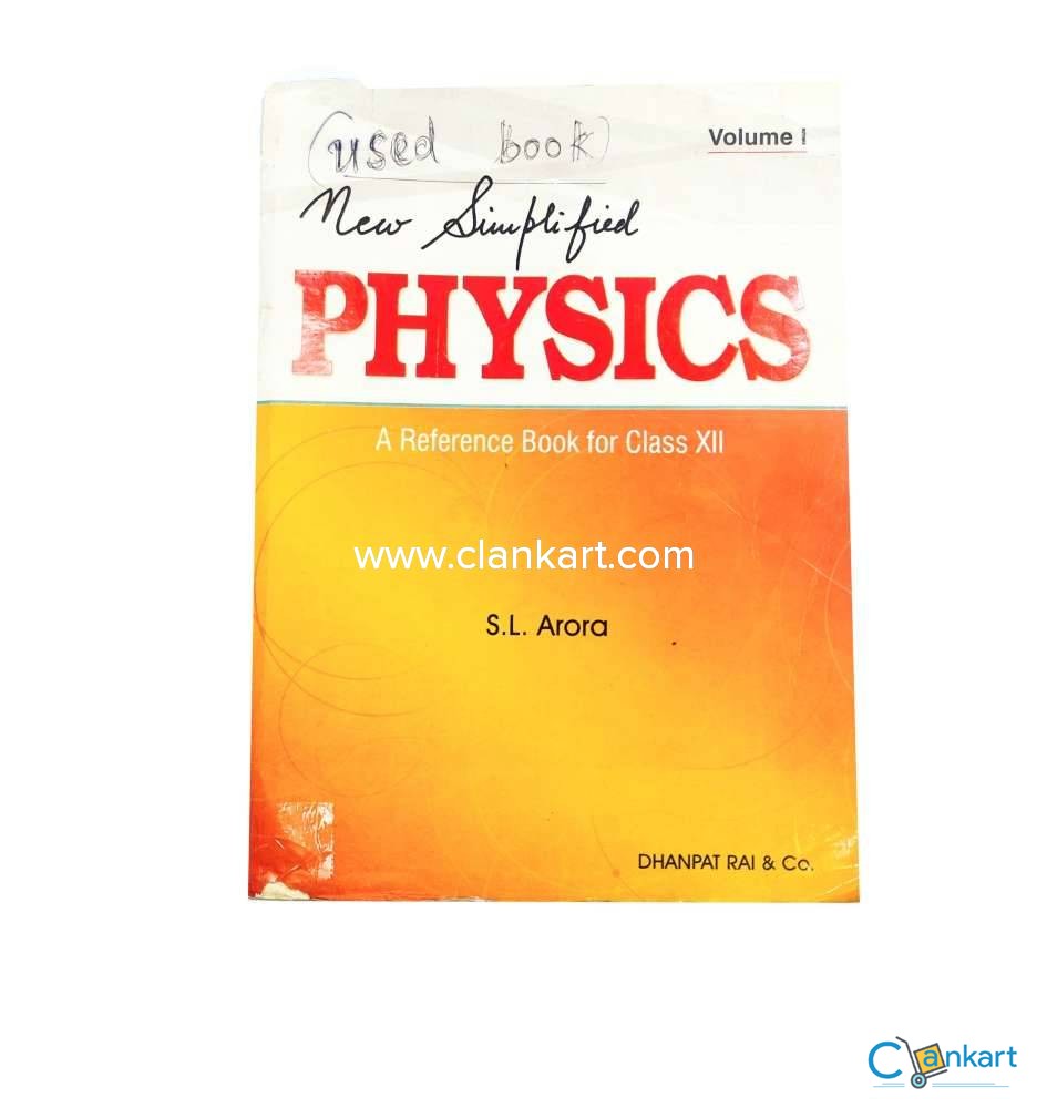 Buy 'S L.Arora Physics' Book In Excellent Condition At Clankart.com