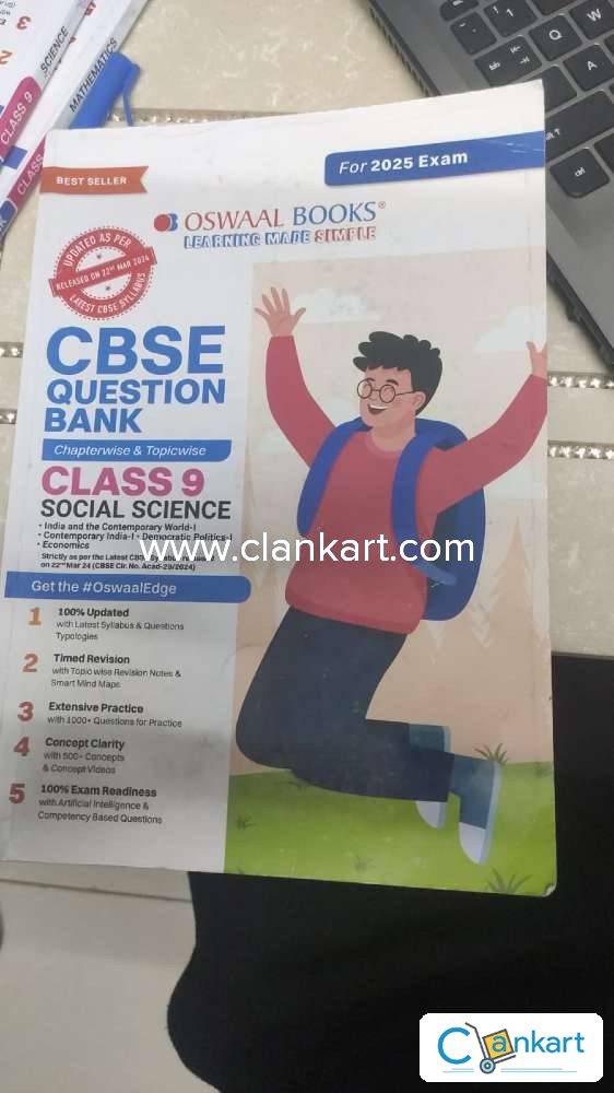 Buy 'Oswaal CBSE Question Bank Class 9 Social Science, Chapterwise And ...