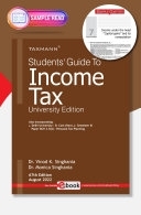 Buy 'Taxmann's Students' Guide To Income Tax | University Edition – The ...